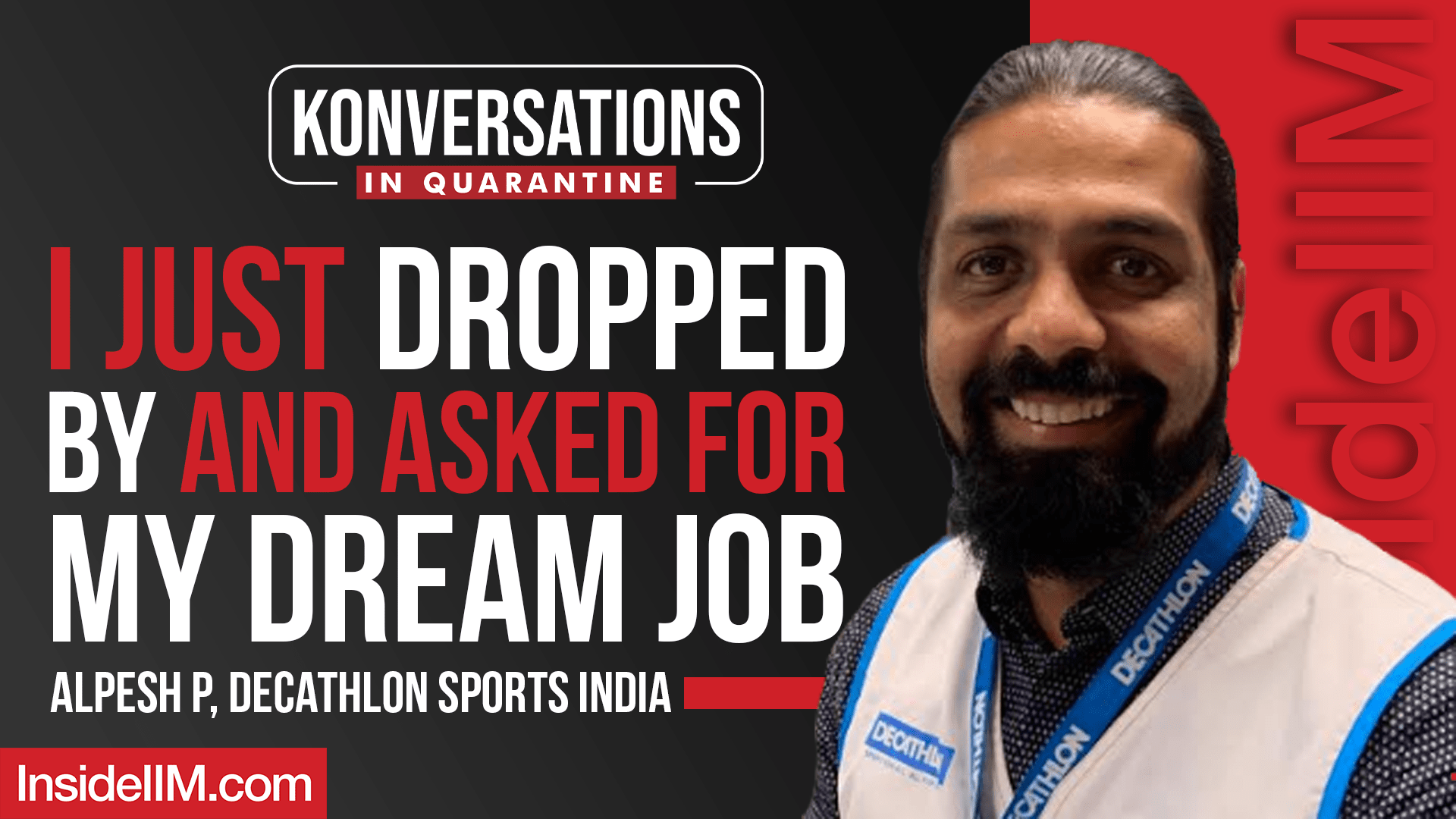 I Just Dropped By And Asked For My Dream Job Ft. Alpesh P, Decathlon ...