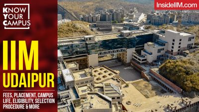 IIM Udaipur: Fees, Placement, Campus Life, Eligibility, Selection Procedure & More | Know Your ...