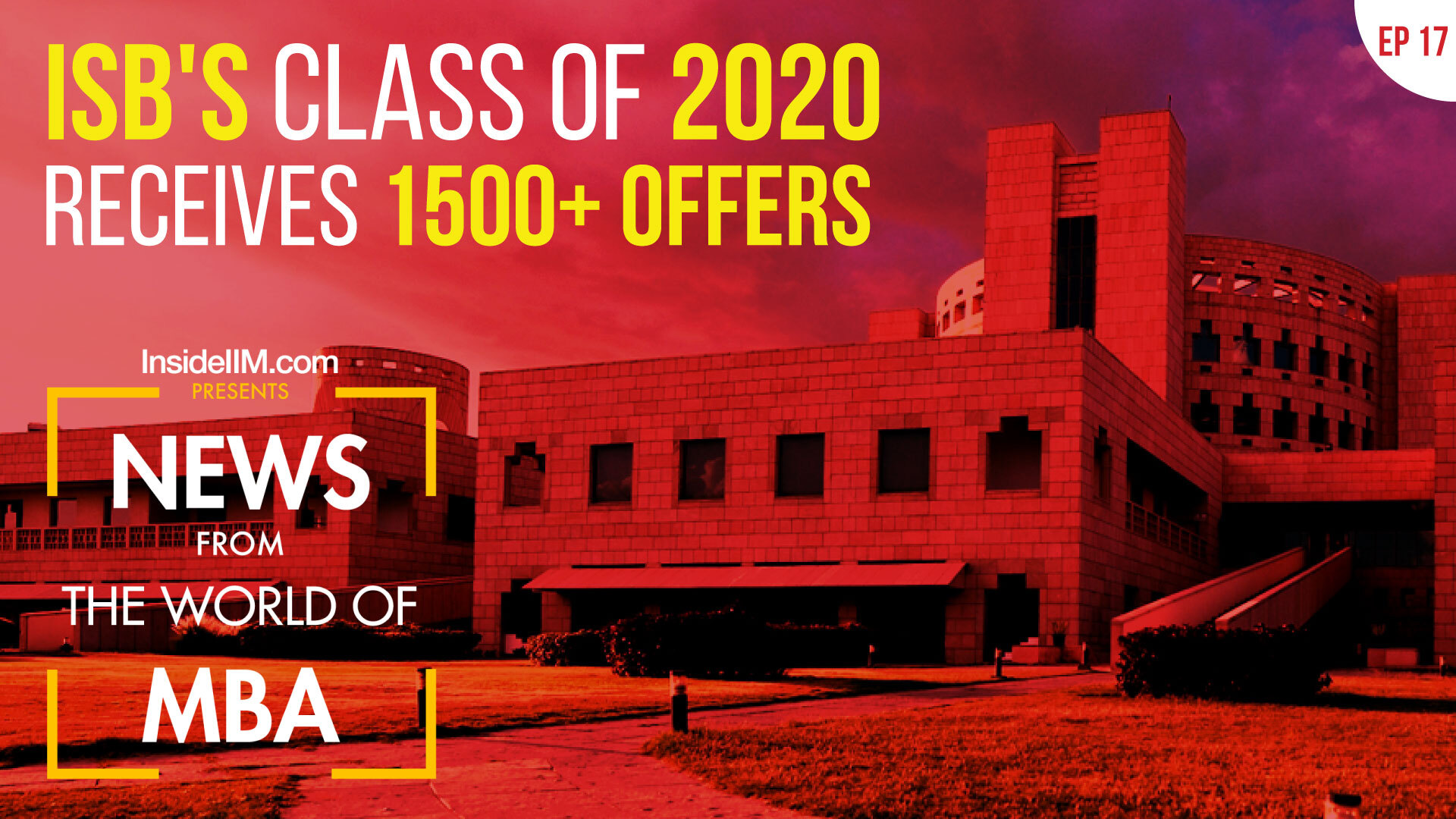 ISB's Class Of 2020 Gets 1500+ Offers, Key Updates On The Job Market ...