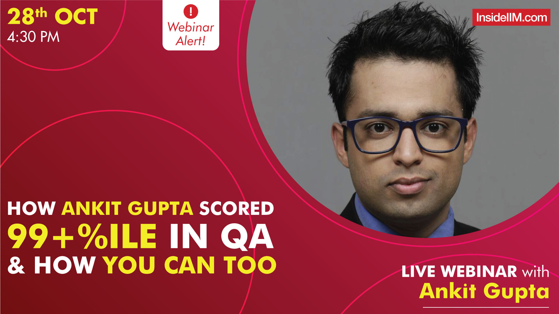 How Ankit Gupta Scored 99+ Percentile In QA, And How You Can Too ...