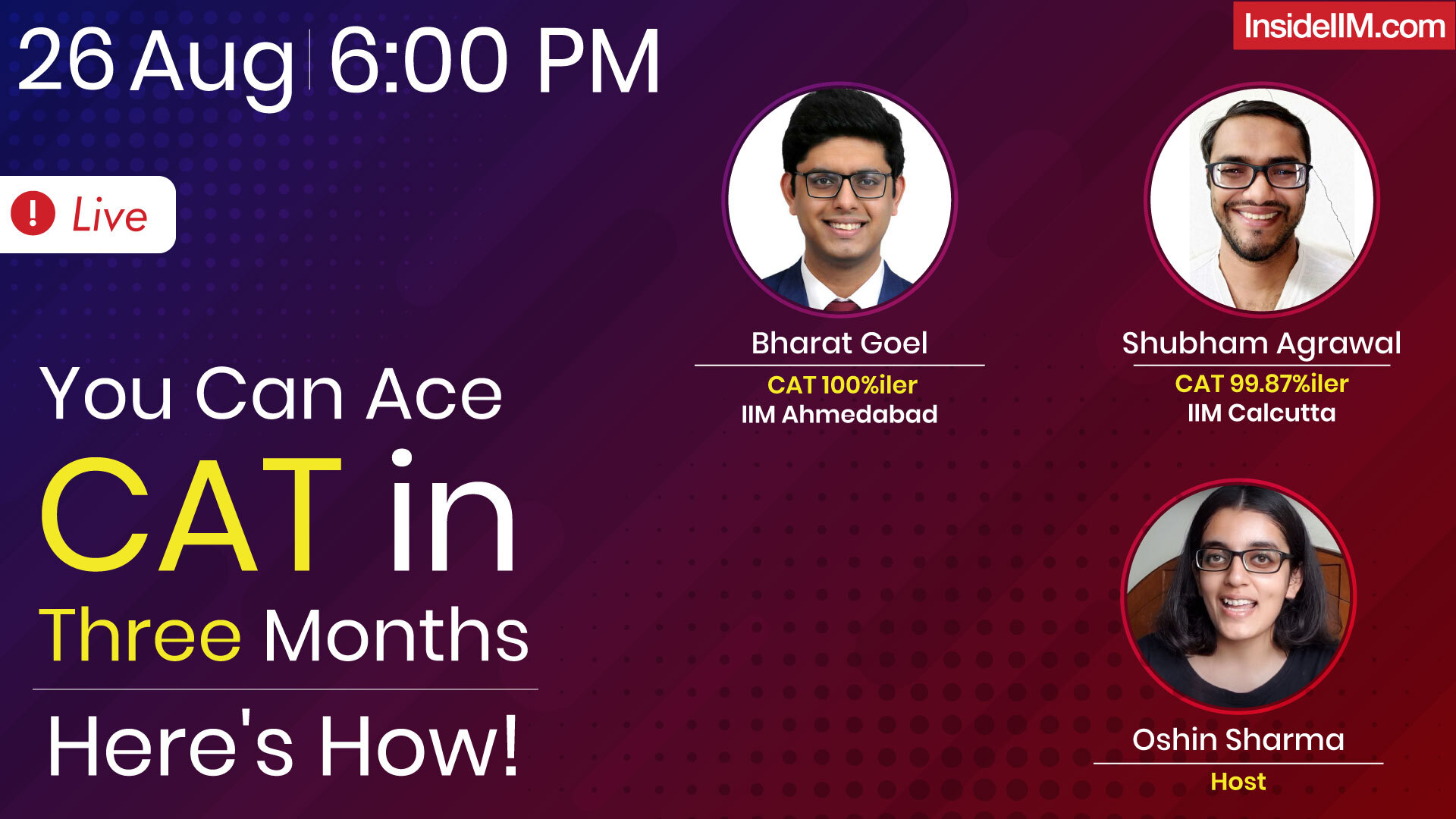 Three Month CAT Prep Strategy | Tips And Tricks Score a 99+ In CAT - InsideIIM