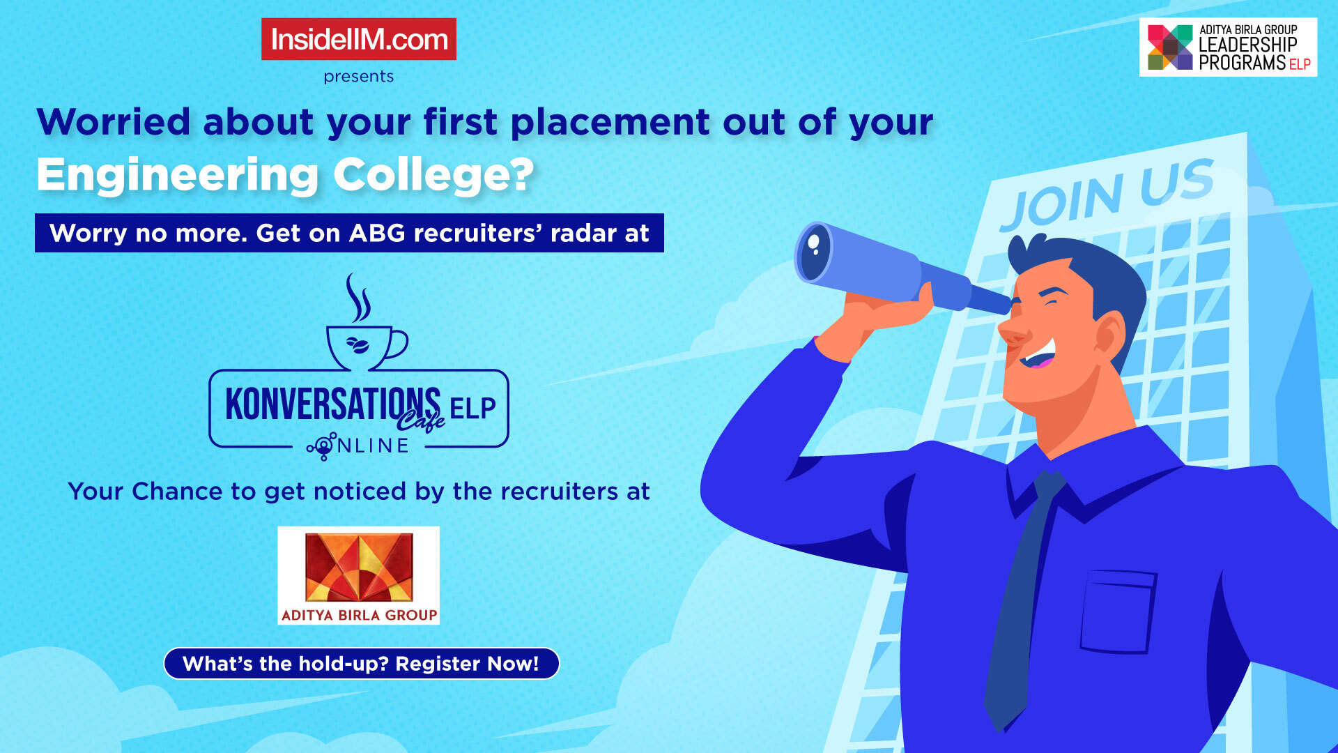 Be On The Radar Of ABG’s ELP Recruiters Through Konversations Cafe ...
