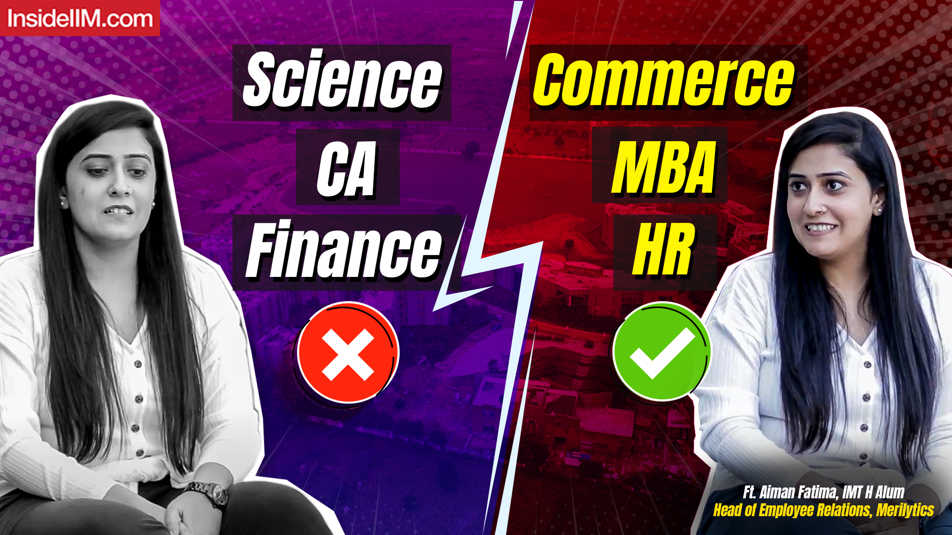 Why I Quit TCS For A Different Brand, Ft. Aiman, Merilytics, IMT H Alum ...