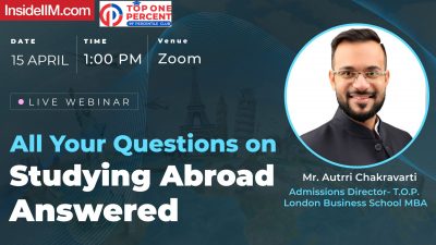 Mastering the Global MBA Admissions Process by TOP X InsideIIM - InsideIIM