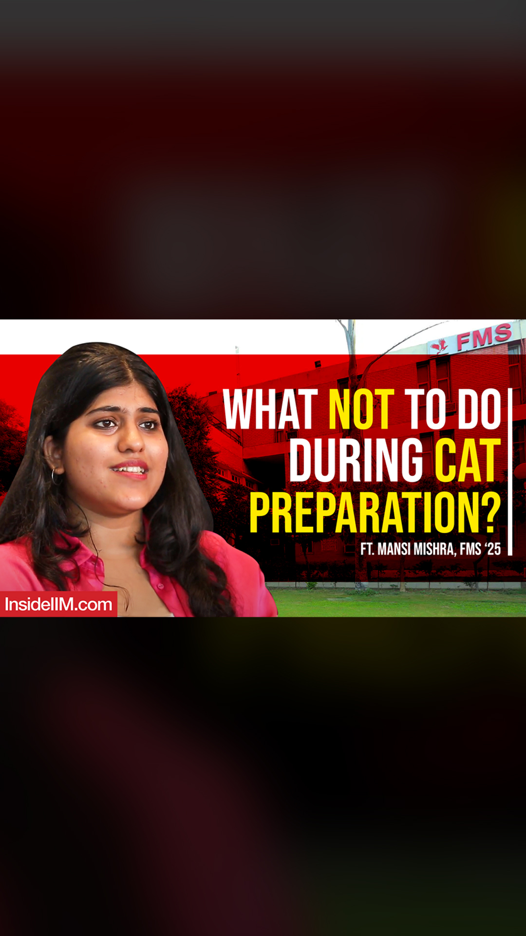 CAT 99.3%iler's Prep Strategy - Mocks, Resources and More, ft. Mansi M - InsideIIM