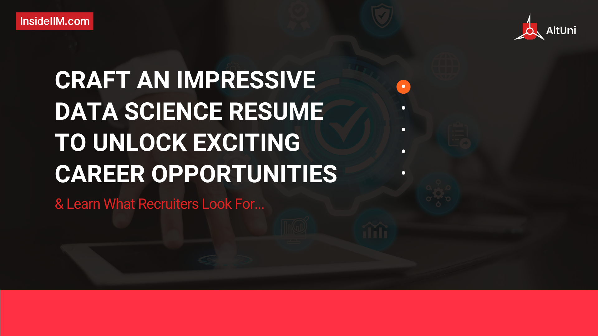 How To Write An Outstanding Data Science Resume | What Do Recruiters ...