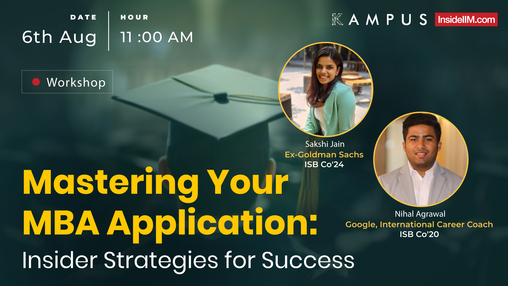 Mastering Your MBA Application: Insider Strategies for Success - InsideIIM