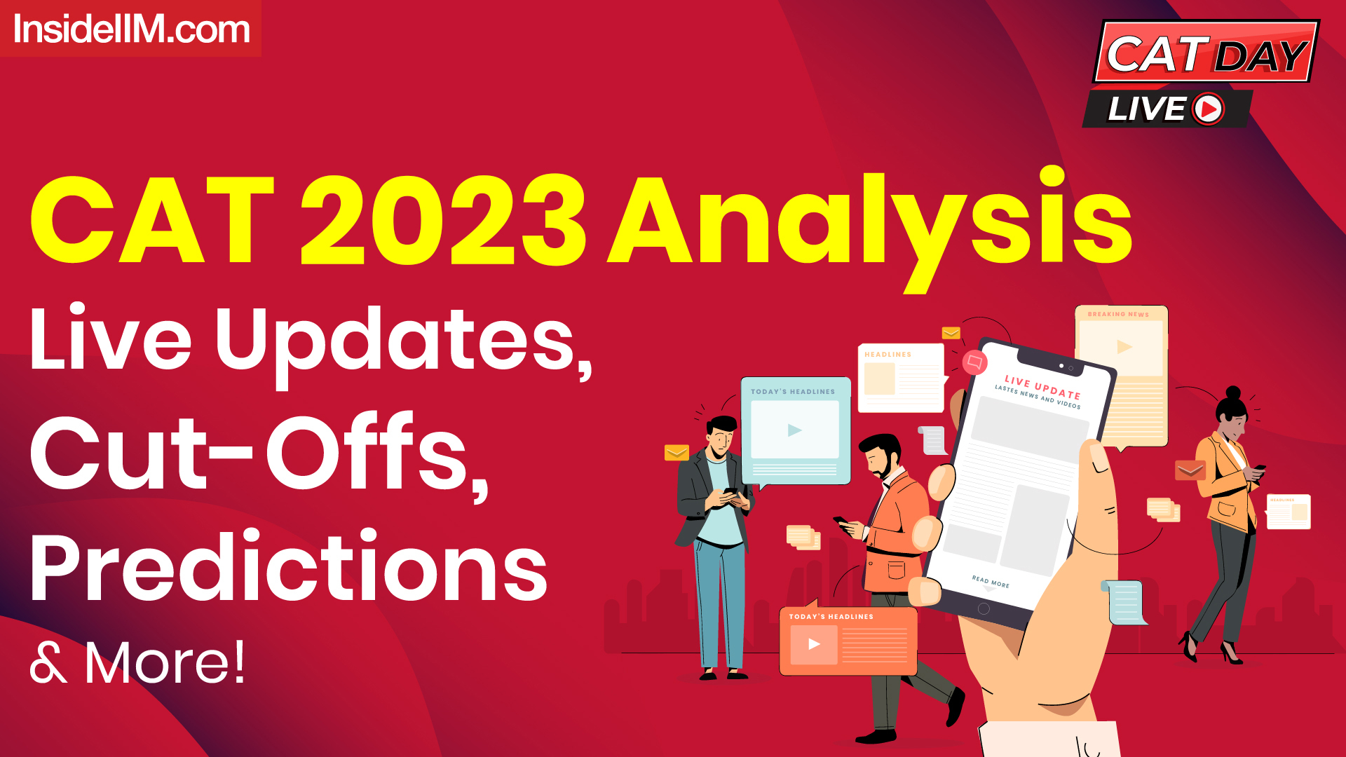 CAT 2023 Exam Analysis | Updates, Difficulty Level And Expected Cut ...
