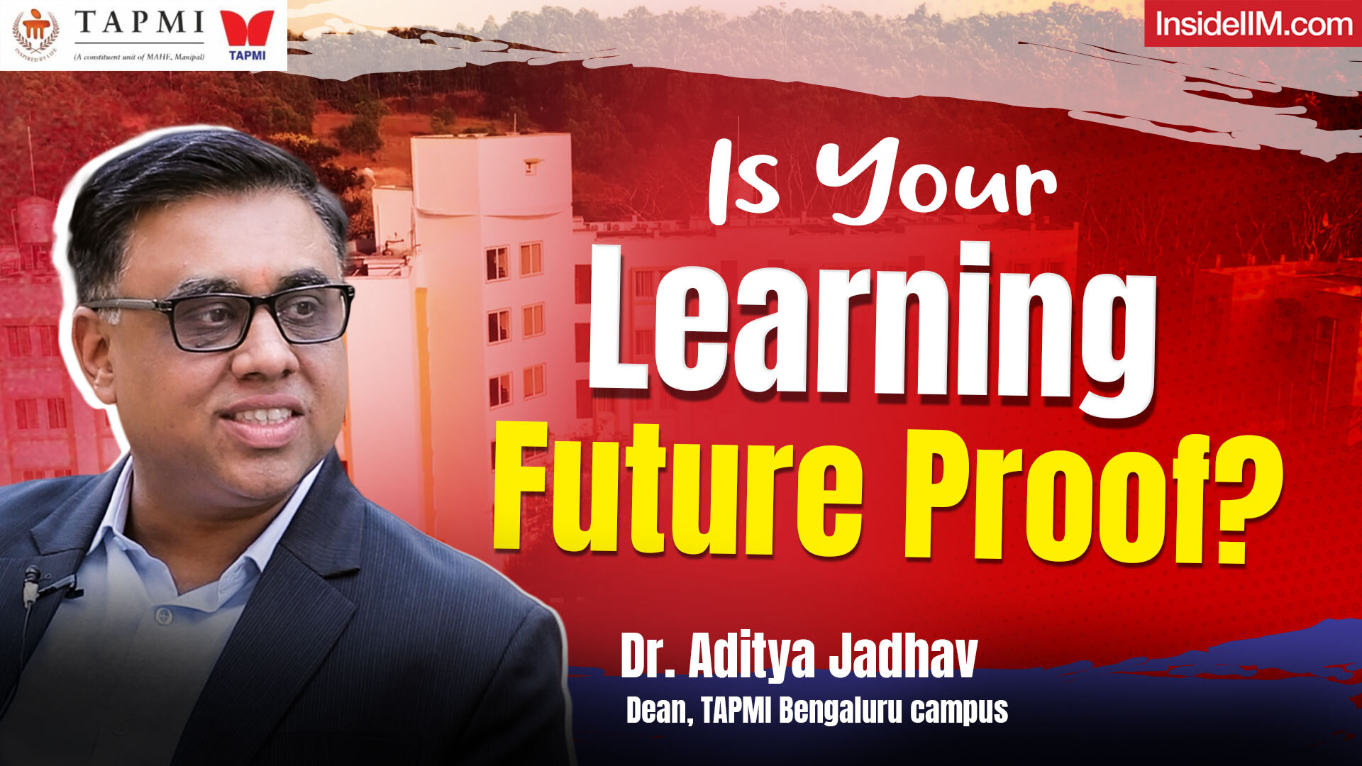 You Are Not Ready For The IT Jobs Of The Future, Ft. Aditya J,TAPMI ...