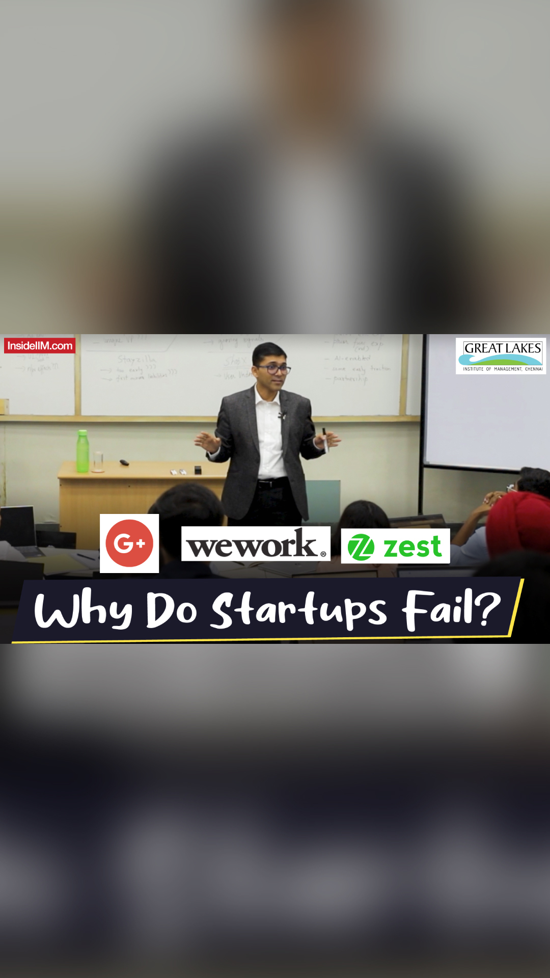 Take a Seat in an Entrepreneurship Class | Why Startups Fail? | Google+ ...