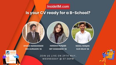 Is Your CV Ready For A B-School? - InsideIIM