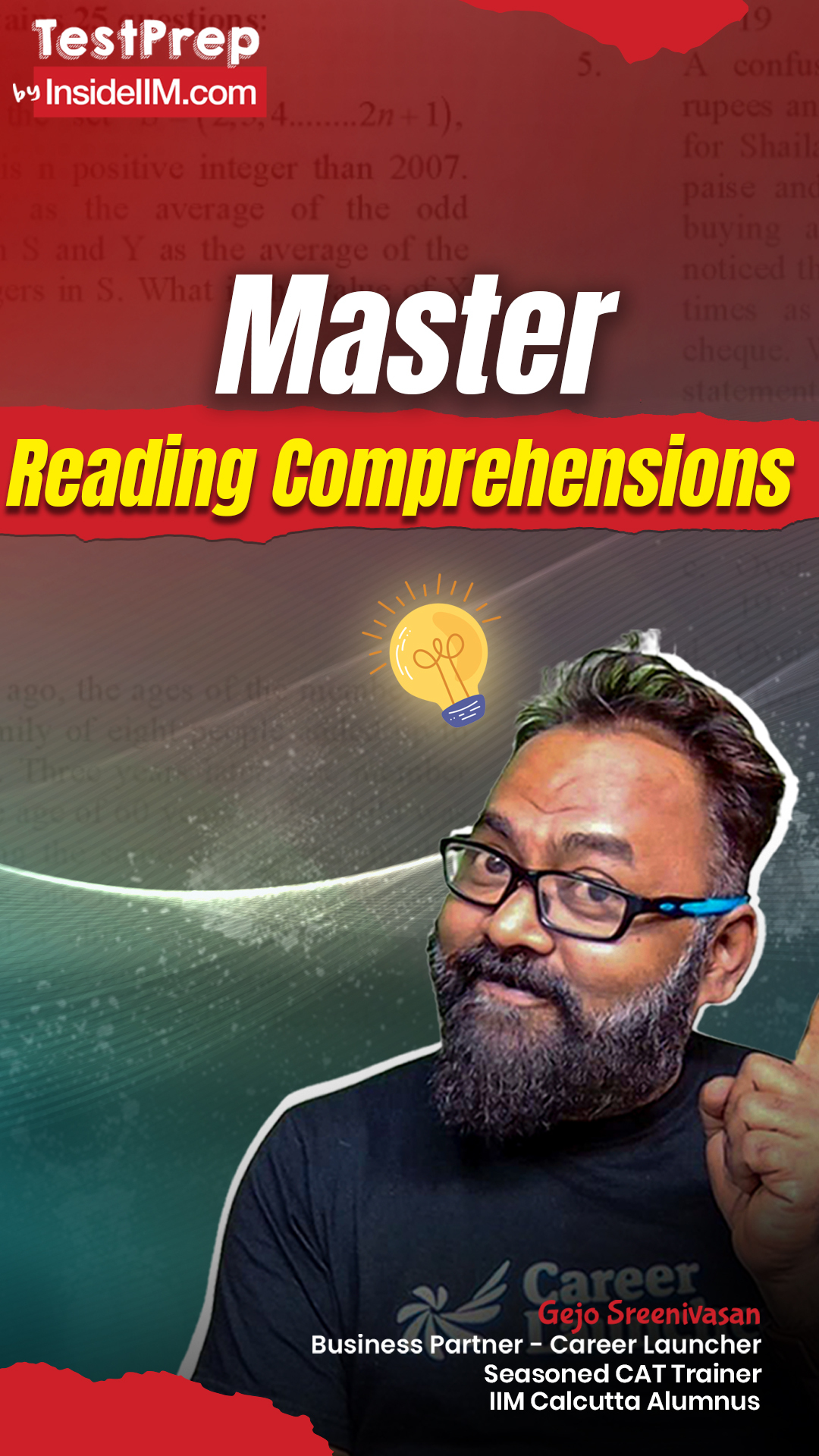 CAT 2024 Reading Comprehension Tricks To Score 99%ile In VARC ft. Gejo ...