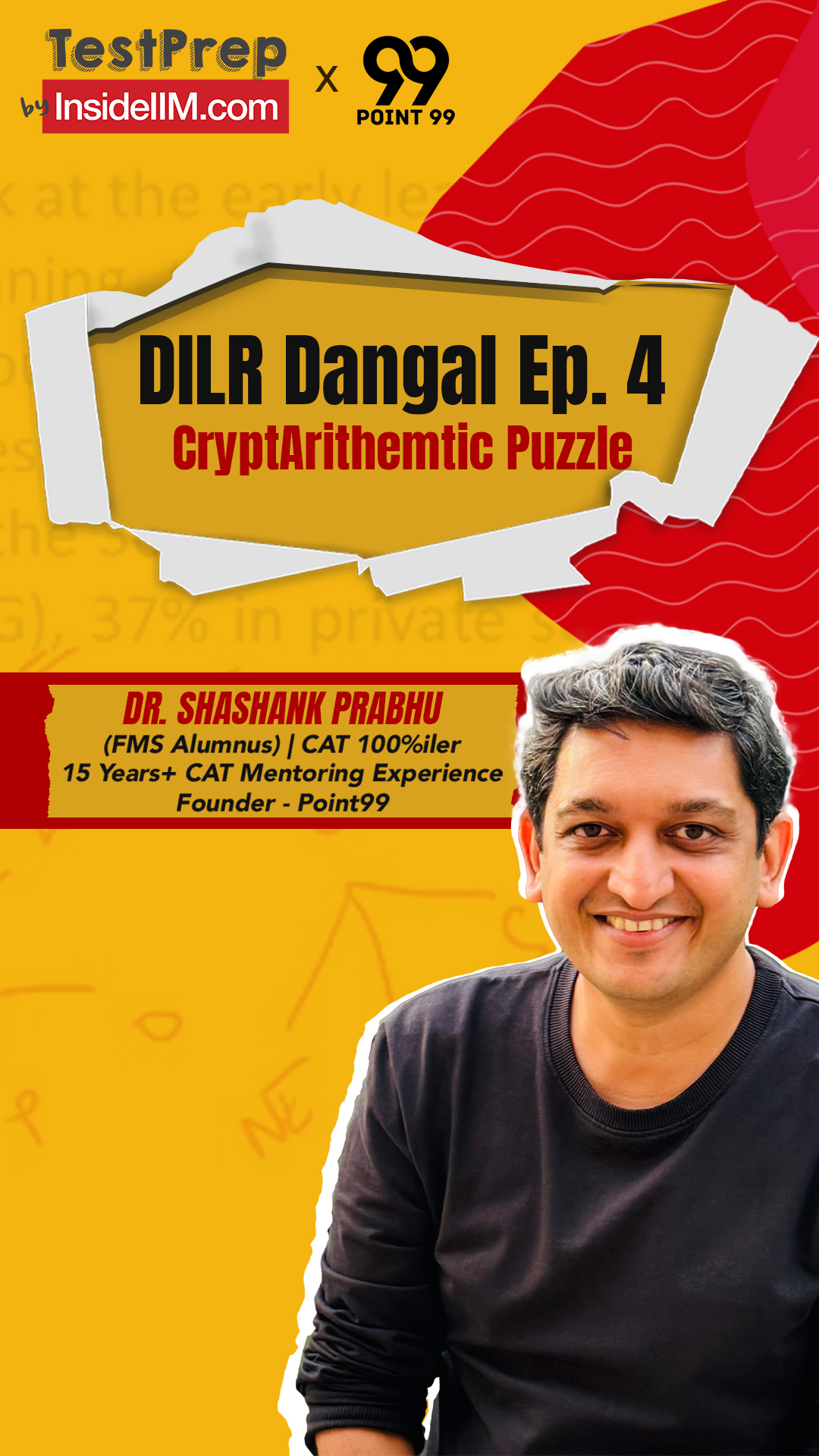 CAT DILR Set: Quant Based Puzzle Set 2 - CryptArithmetic | Shashank P ...