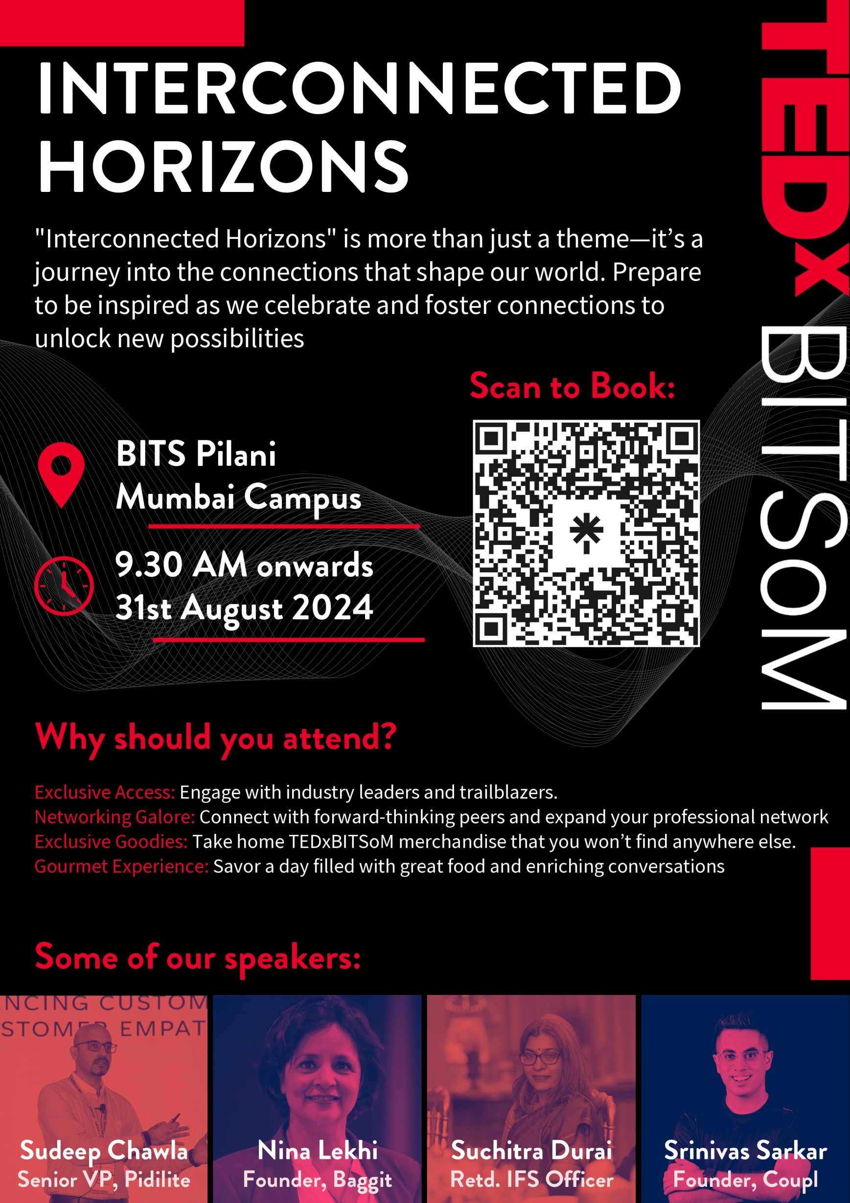 TEDxBITSoM Presents: "INTERCONNECTED HORIZONS" - InsideIIM