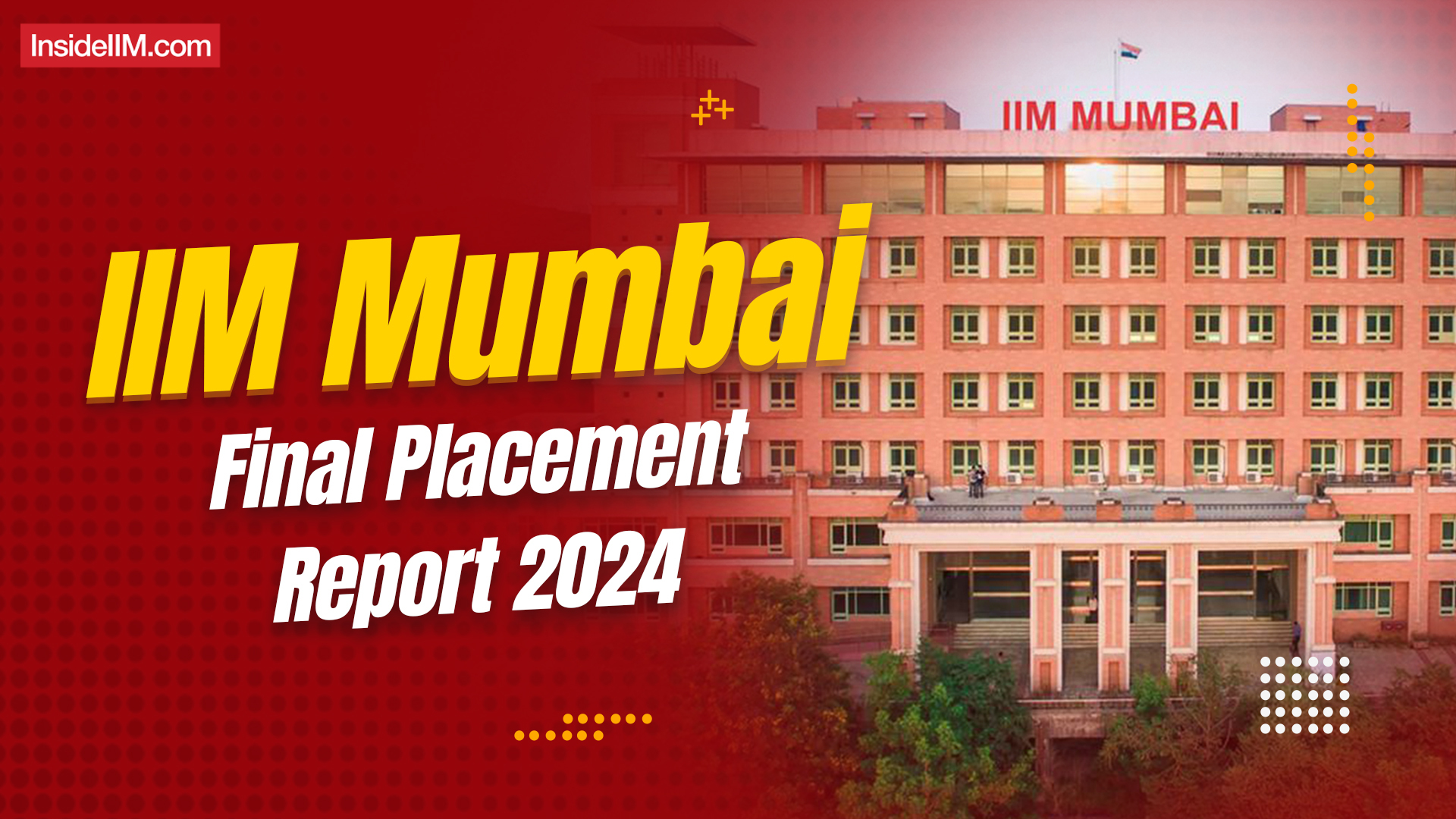 IIM Mumbai Placements 2024: Highest Package & Top Recruiters - InsideIIM