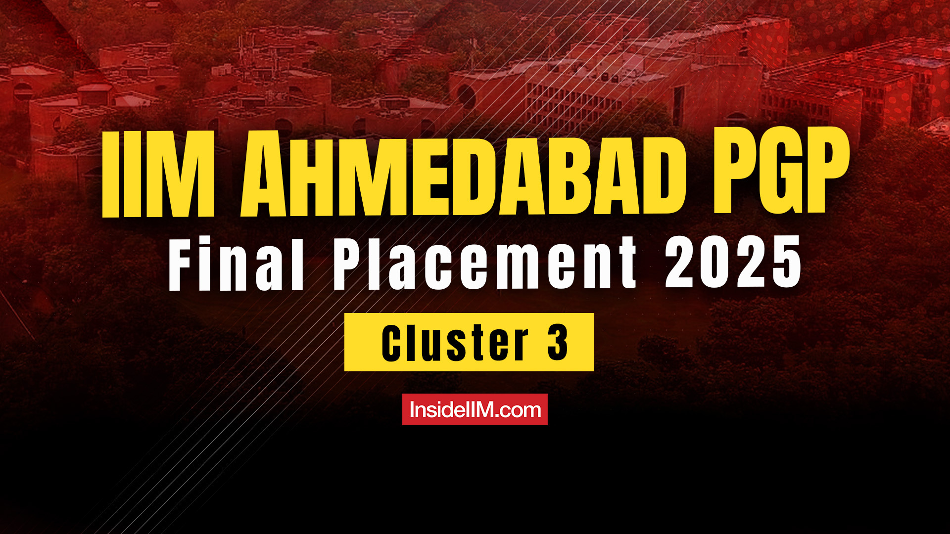 IIM Ahmedabad Final Placements 2025: Cluster 3 Concludes - InsideIIM