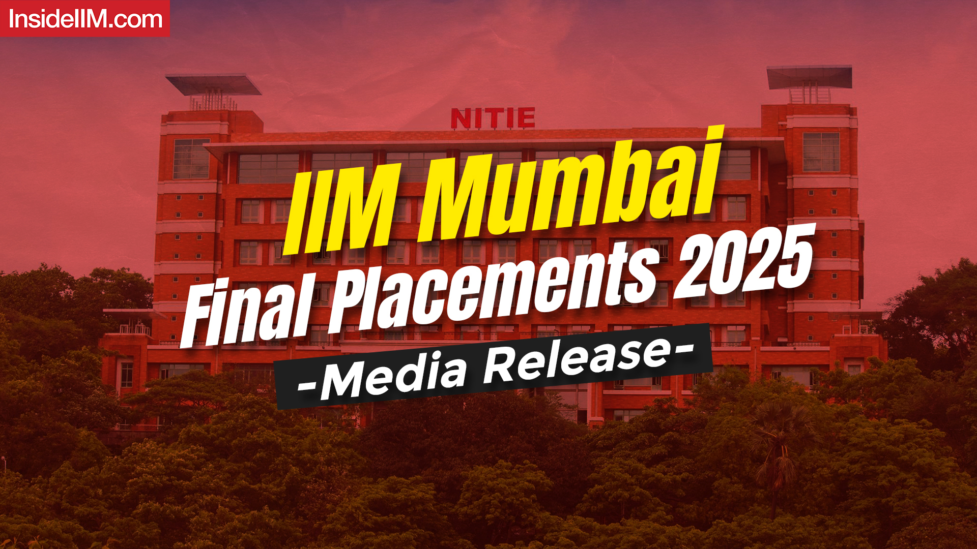 IIM Mumbai Final Placements 2025 - InsideIIM