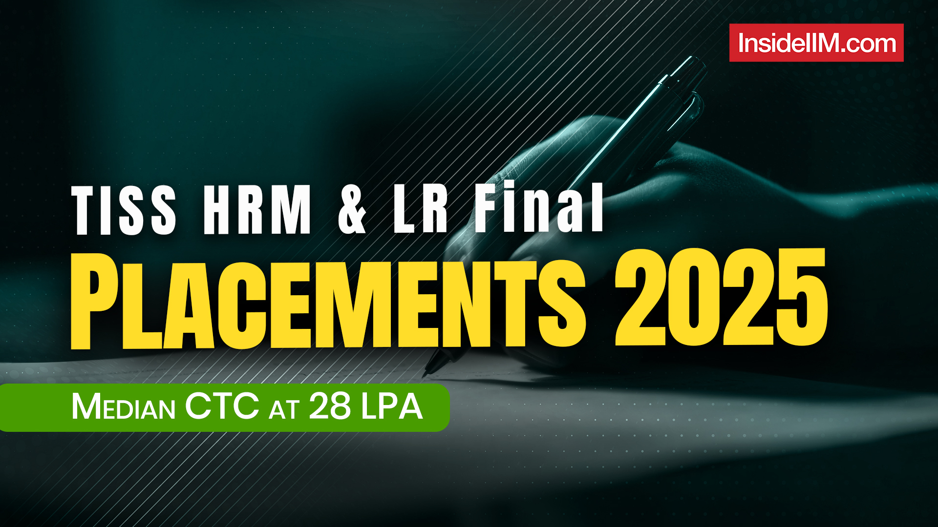 TISS Mumbai 2025 Final Placements-MA in HRM & LR - InsideIIM