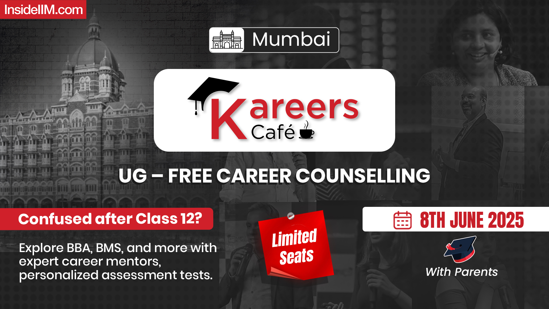 Career Counselling for Class 12 : InsideIIM's Kareers Café - InsideIIM