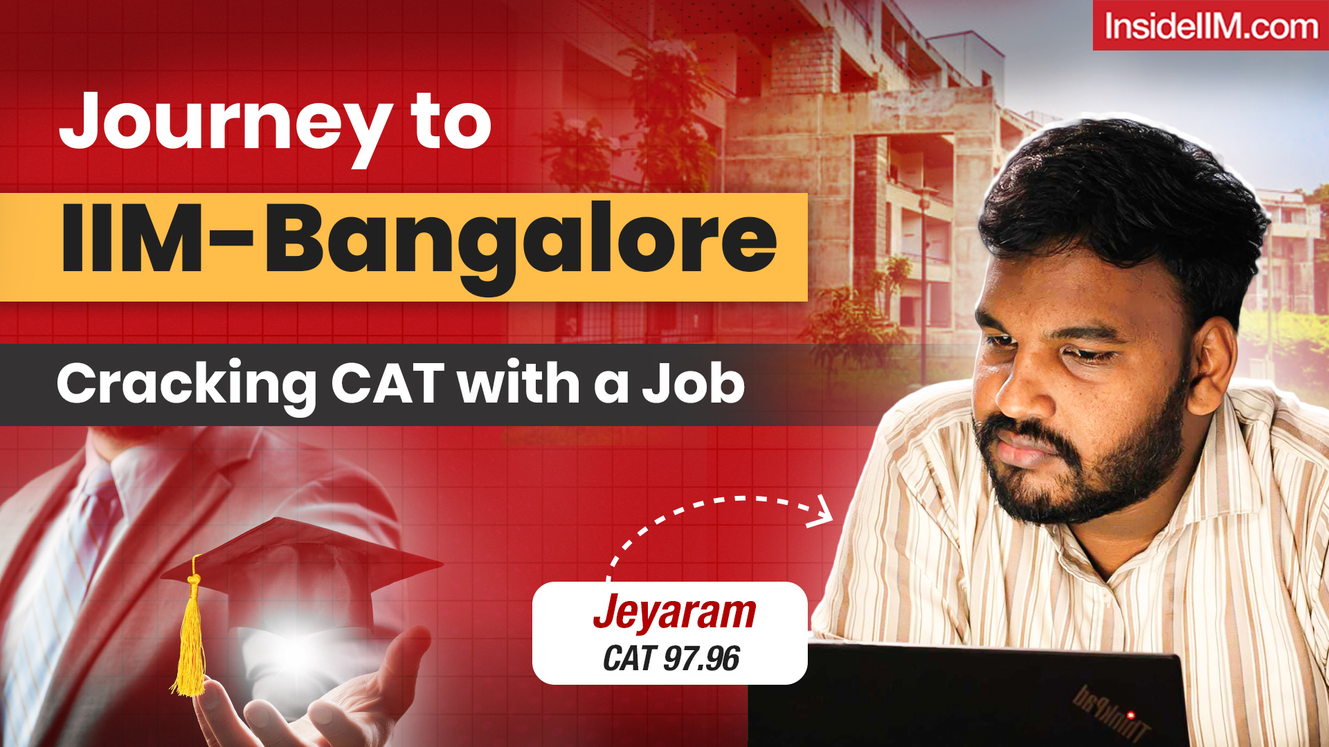 Journey to IIM-Bangalore: Cracking CAT with a Job - InsideIIM